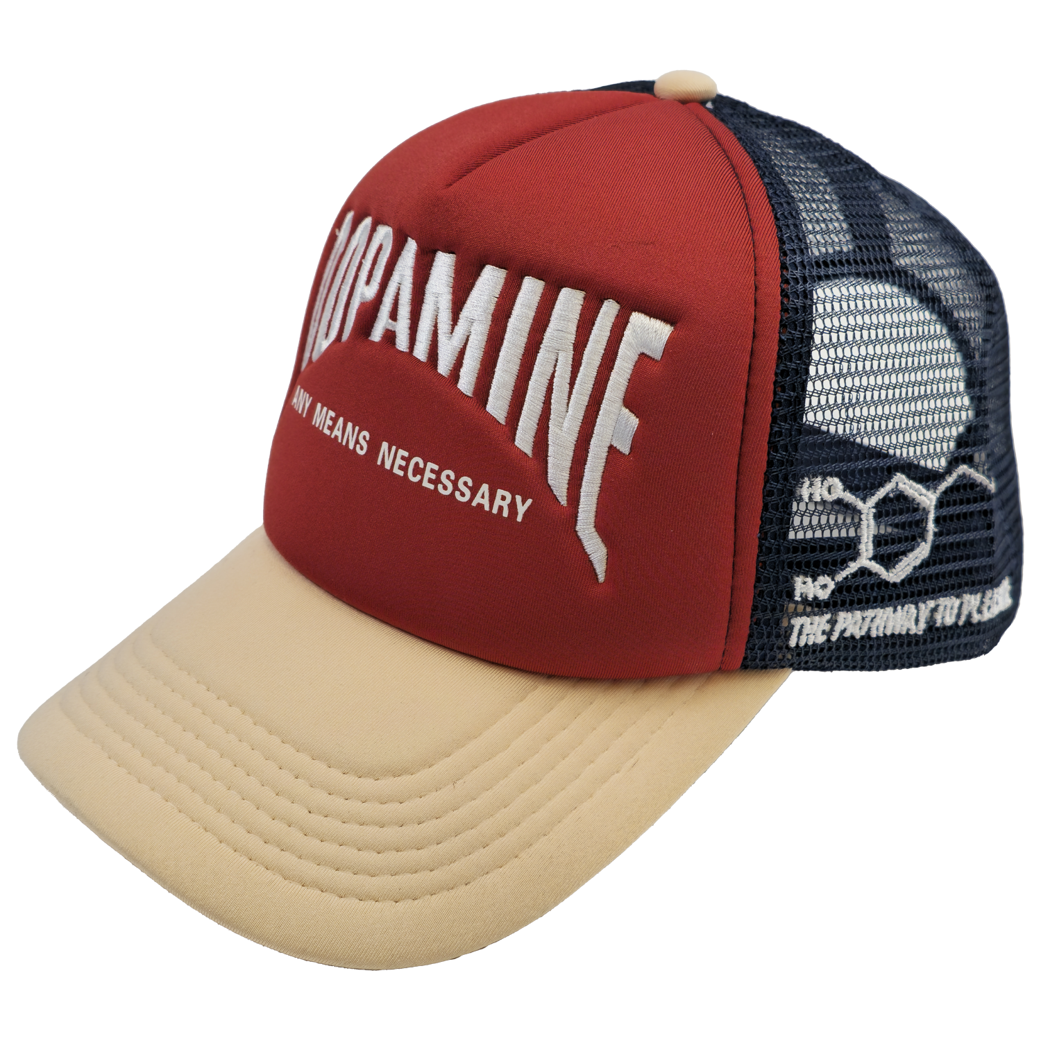 Dopamine Trucker Hat Sienna – Any Means Necessary Clothing