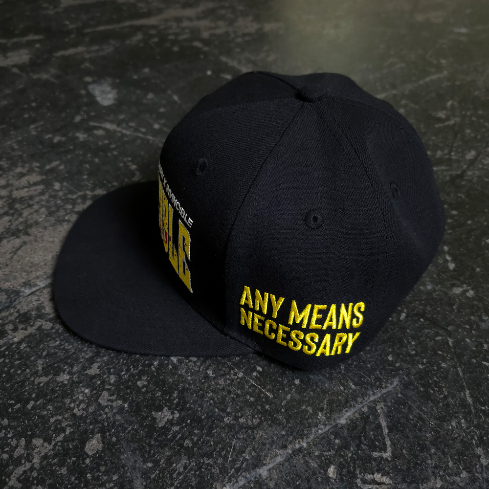 Invincible Splatter Hat – Any Means Necessary Clothing