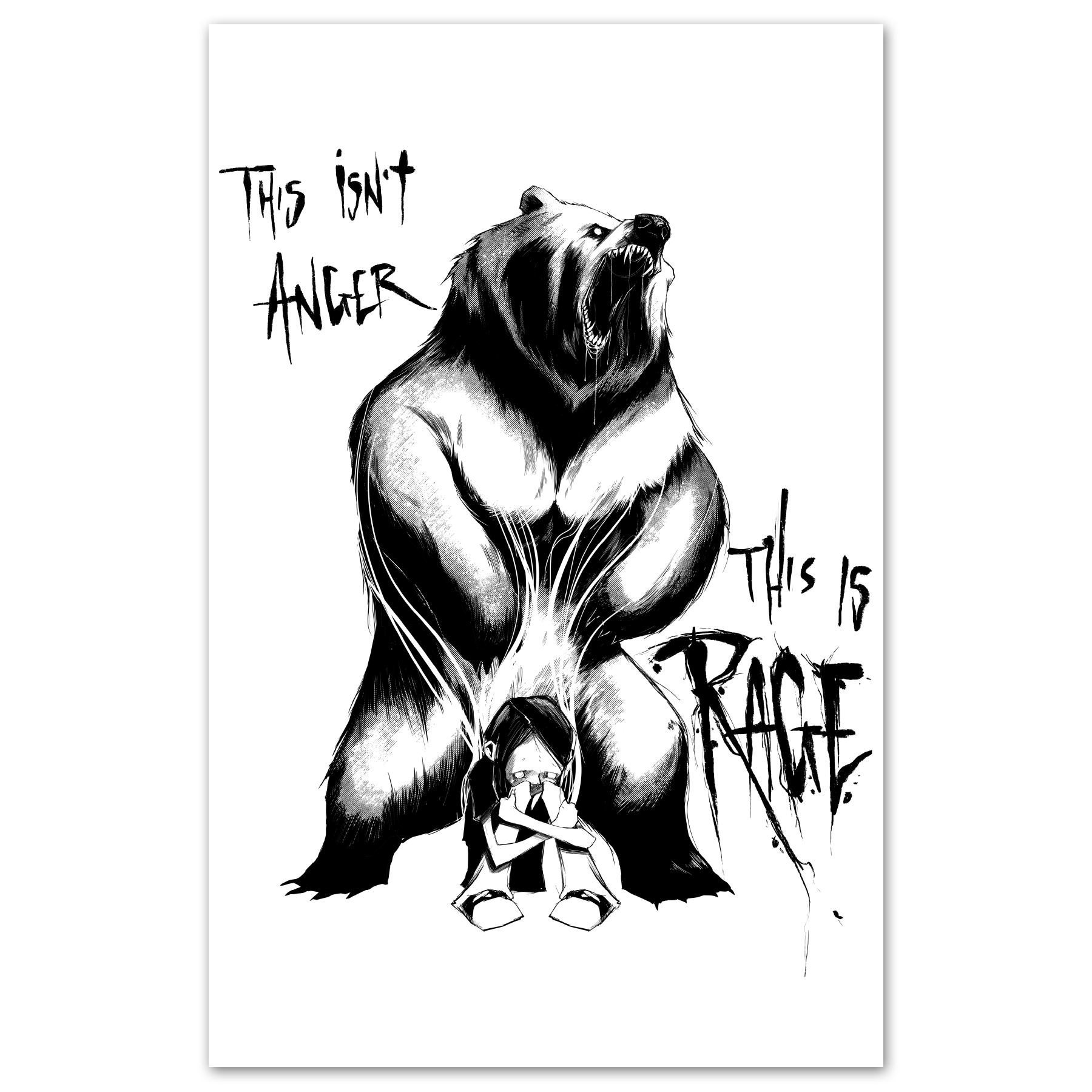 Rage Print – Any Means Necessary Clothing